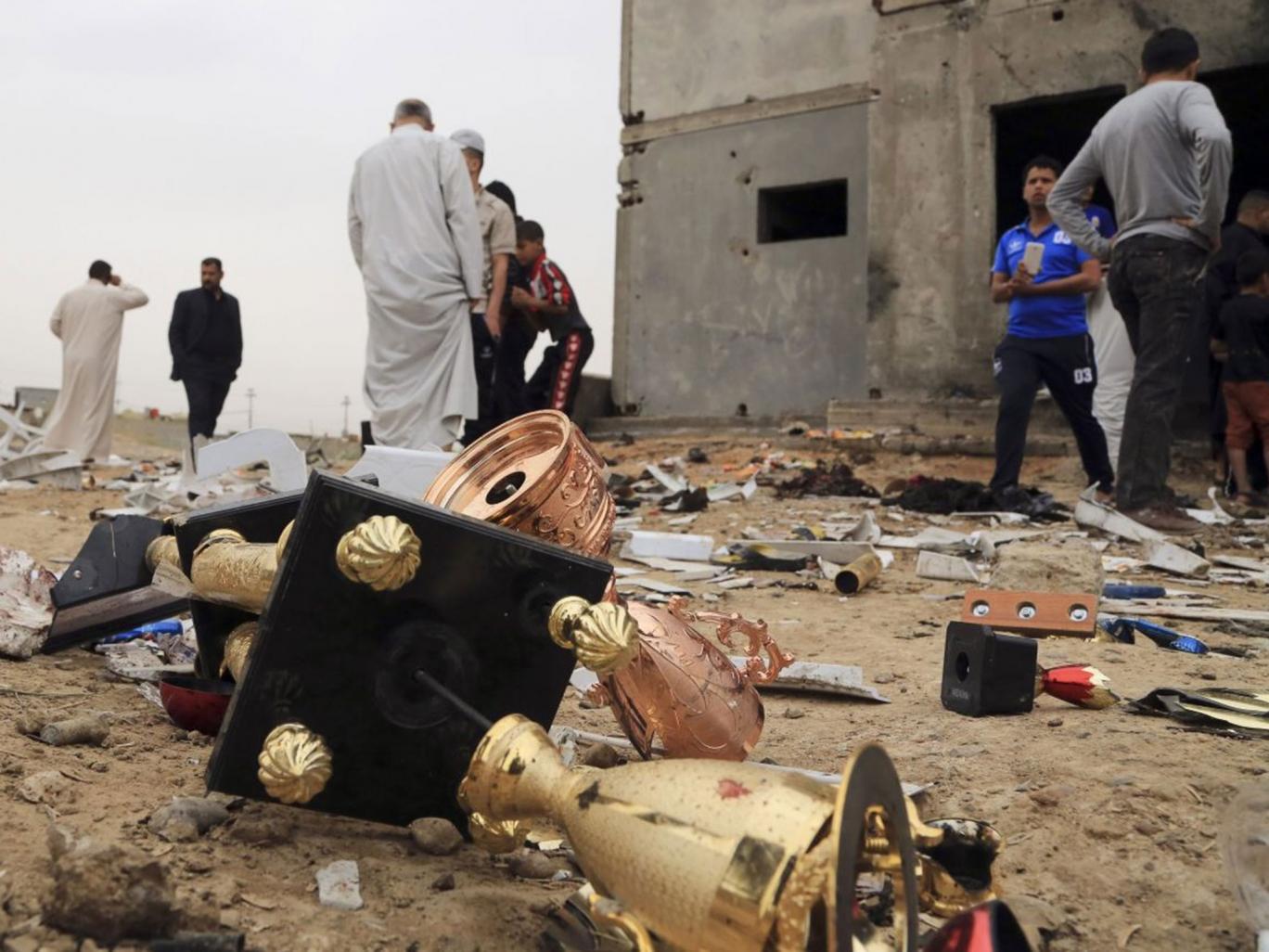 ISIS explodes spectators at football stadium in Baghdad, kills 41