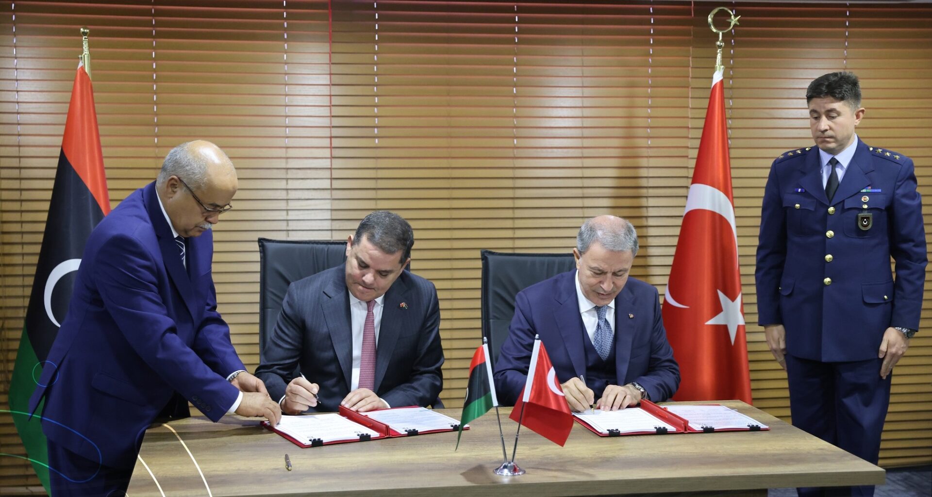 Libya, Turkey sign two military deals