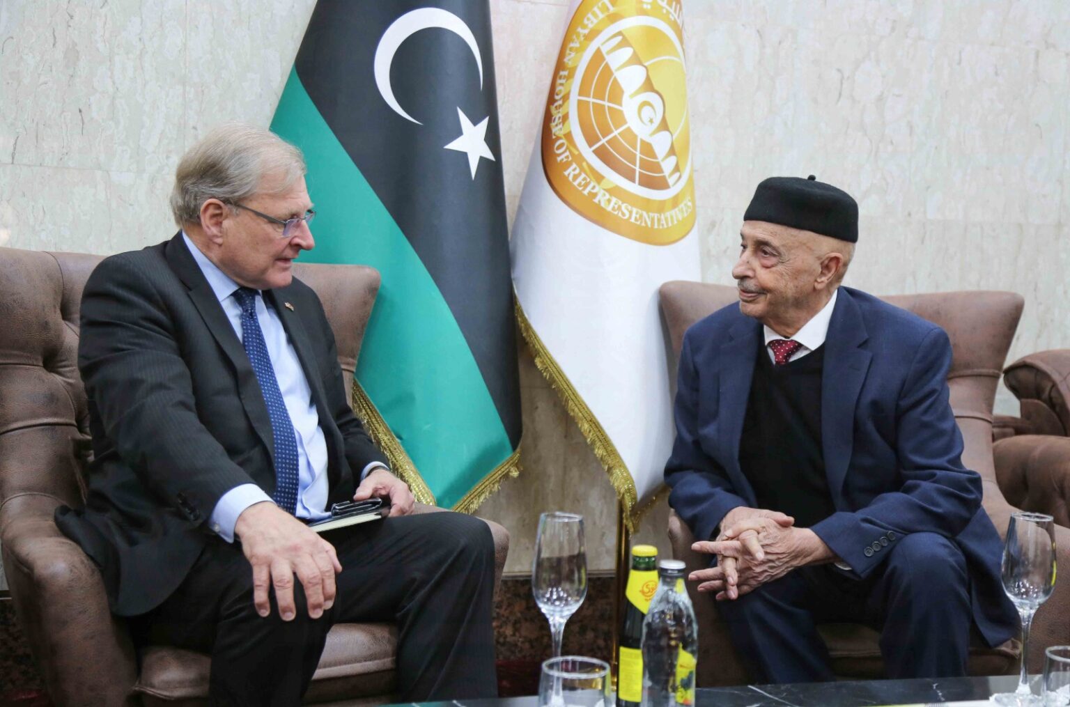U.S. Ambassador meets with Speaker of Parliament of Libya